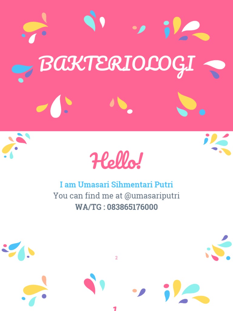 Struktur Morfologi Bakteri | PDF