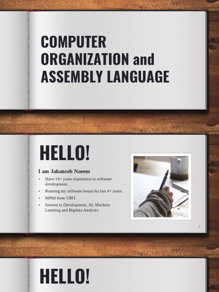 Computer Organization and Assembly Language | PDF | Central Processing ...