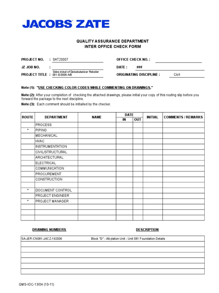 Ioc Form | PDF | Technology & Engineering