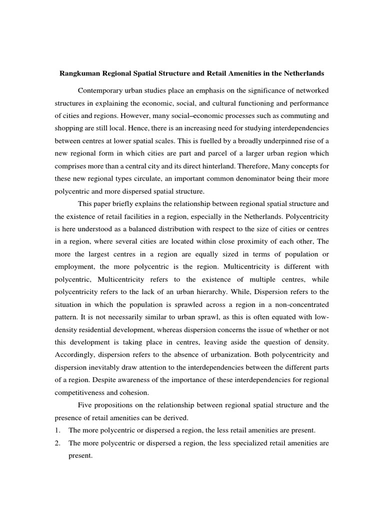 Ringkasan | PDF | Urban Sprawl | Retail