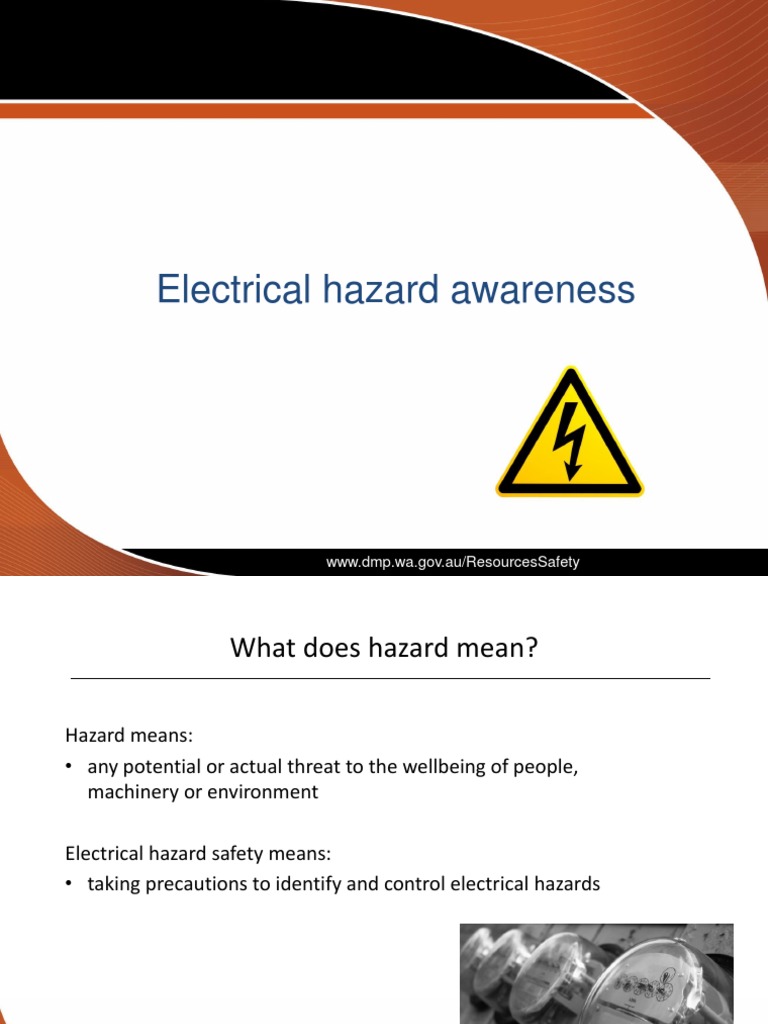 Electrical Hazard Awareness | PDF | Electric Power Transmission ...