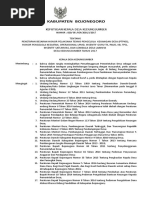 Contoh SK UP2K PKK | PDF