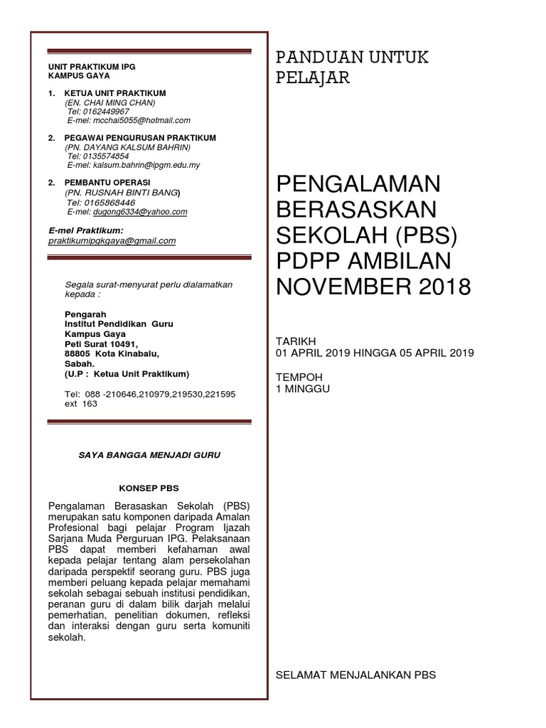 Panduan Pbs PDF | PDF