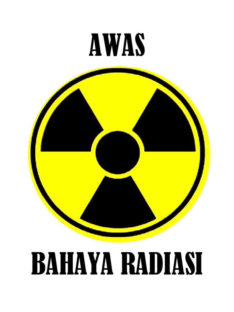 Awas Bahaya Radiasi Siap Print | PDF