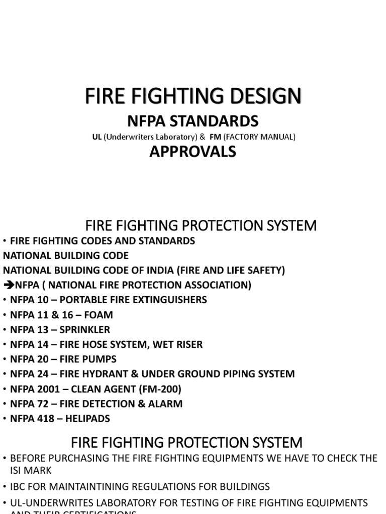 Fire Fighting | PDF | Fire Sprinkler System | Firefighting