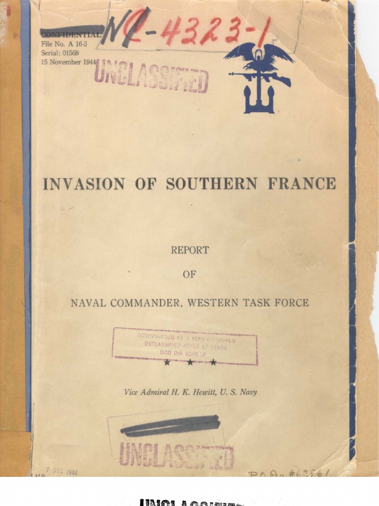 WWII 12th Air Force France Report | PDF | Division (Military) | Paratrooper