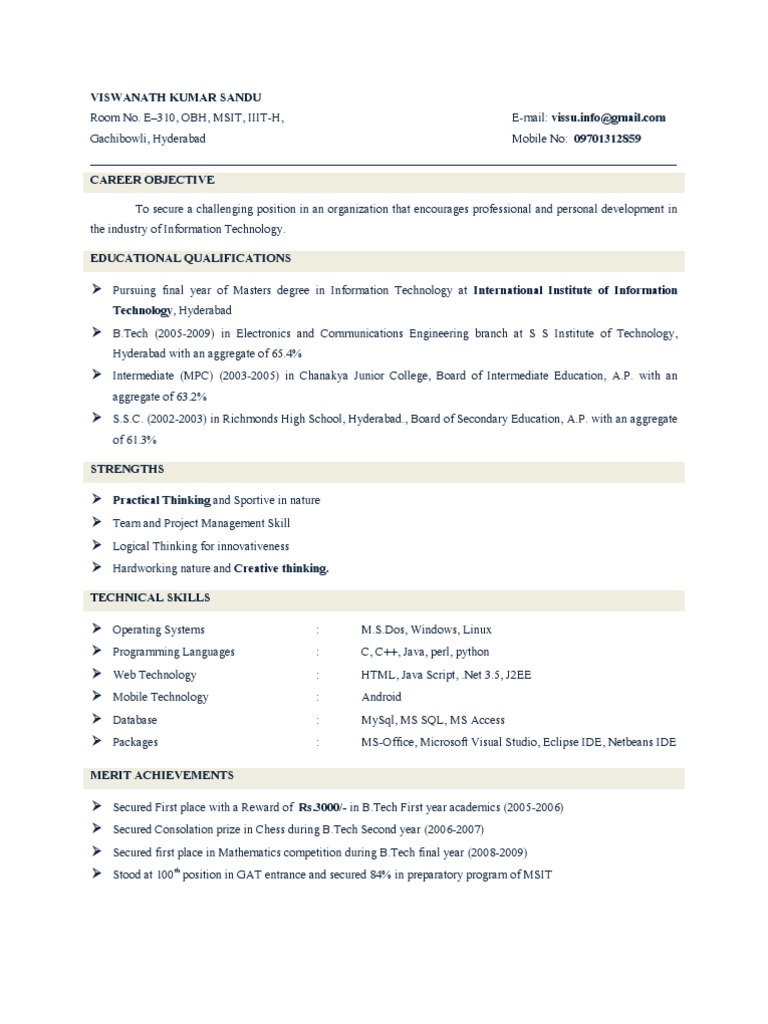 Viswanath Kumar Sandu Resume | PDF | Java Server Pages | Java (Programming Language)