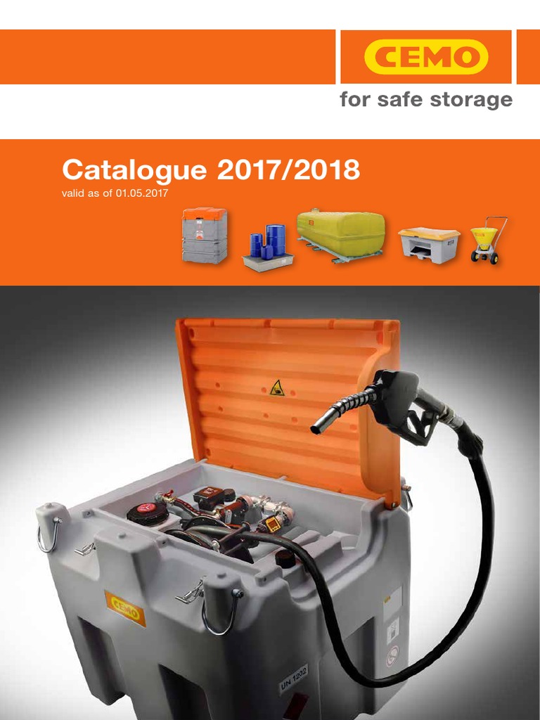 CEMO Catalogue 2017-2018 PDF | PDF | Filling Station | Diesel Engine