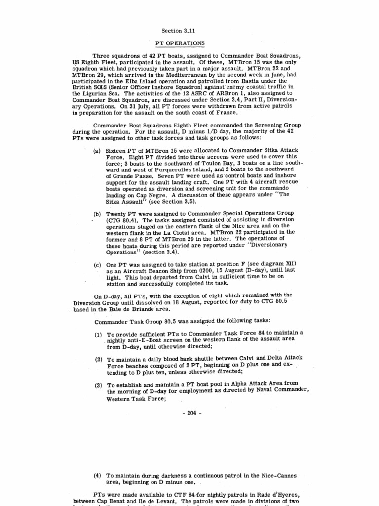 WWII 12th Air Force France Report | PDF | Naval Mine | Normandy Landings