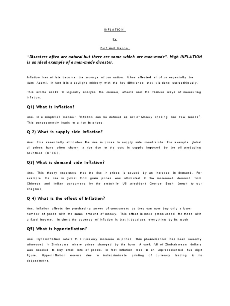 Spectre of Inflation | PDF