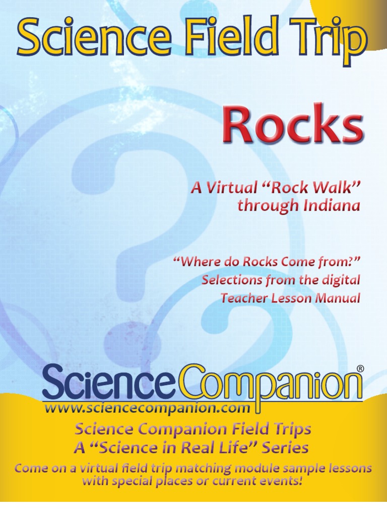 Science Companion Rocks Virtual Field Trip | PDF | Rock (Geology) | Magma