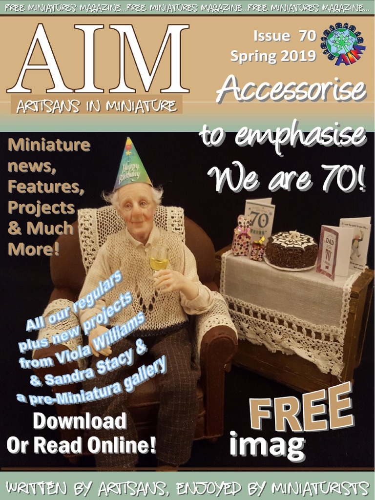 AIM IMag Issue 70 | PDF | Physical Models | Playscale Miniaturism