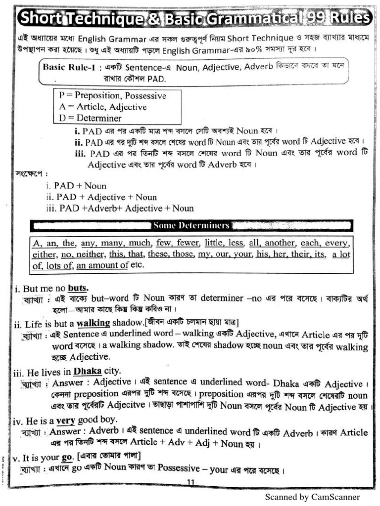 Khairul's 99 Rules Shortcut Technic and Grammar PDF | PDF