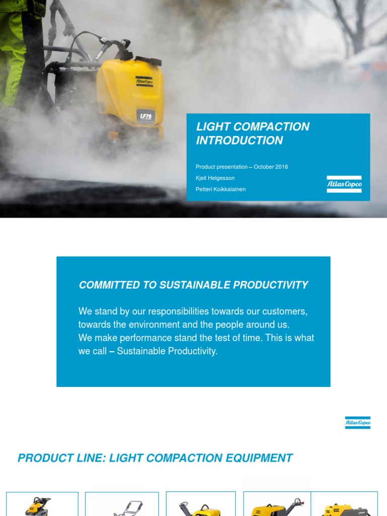 Light Compaction Equipment Overview | PDF | Sand | Materials