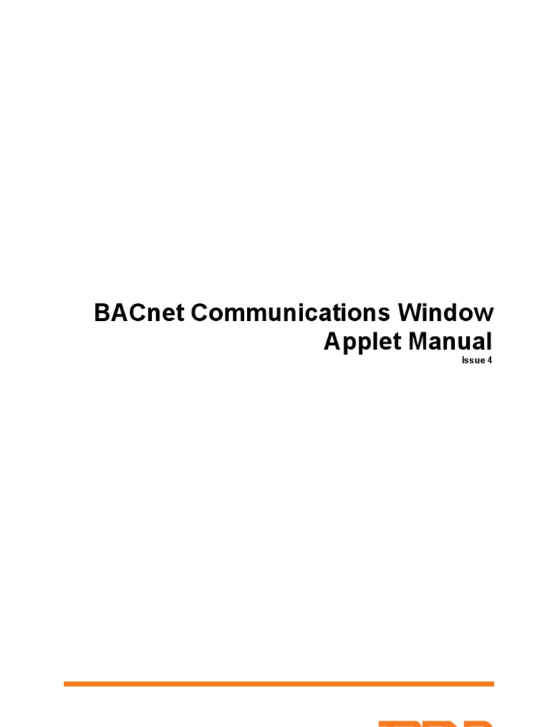 Bacnet Communications Window Manual Pdf Computer Network Double Click
