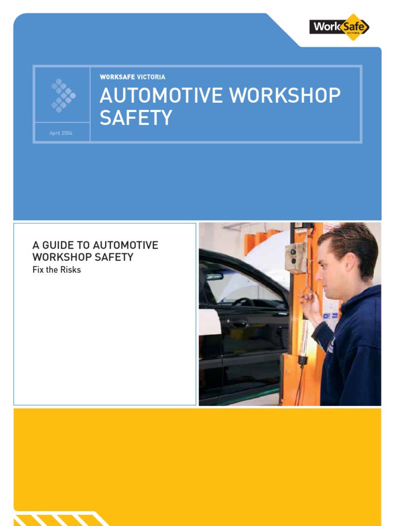 Automotive Workshop Safety | PDF | Occupational Safety And Health ...