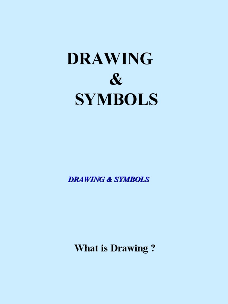 Study of Engineering Drawing and Symbols | PDF