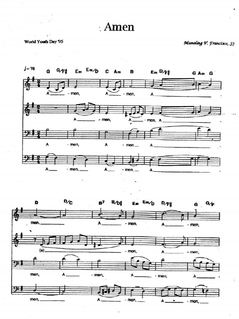 Amen WYD 1995 | PDF