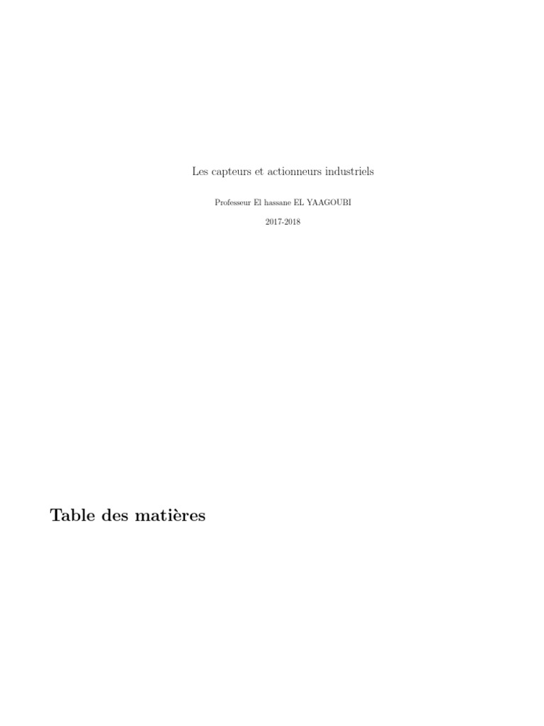 Polycope PDF | PDF | Capteur | Thermocouple