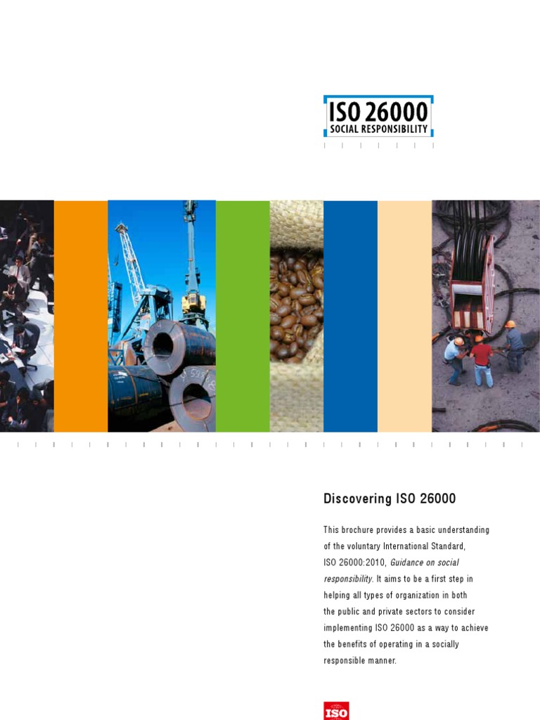 Discovering Iso 26000 | PDF | Standardization | Sustainability