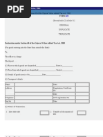 Up Vat Challan Format | PDF | Deposit Account | Taxes