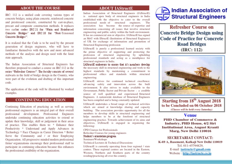 Refresher Course | PDF | Structural Engineering | Engineering