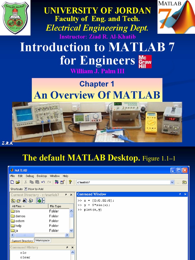 Introduction To MATLAB 7 For Engineers: An Overview of MATLAB | PDF ...