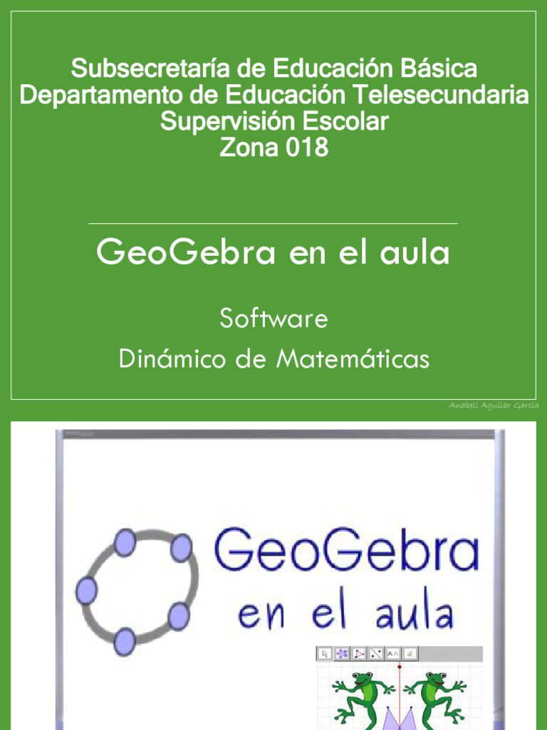 Geo Gebra | PDF | Triángulo | Geometría triangular