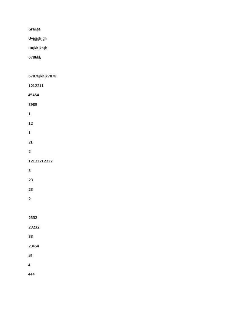 Random Alphanumeric Sequence | PDF