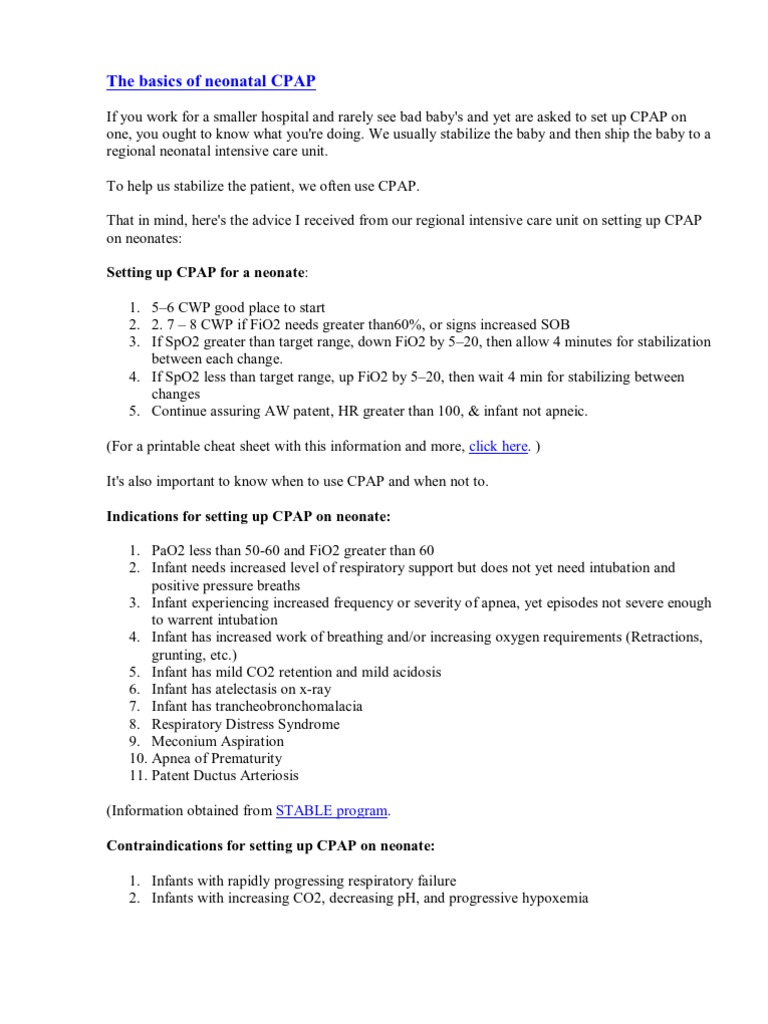 CPAP | PDF | Apnea | Pulmonology