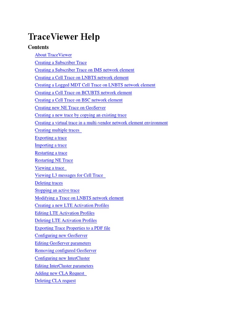 TraceViewer Guide | PDF | Ip Address | Port (Computer Networking)