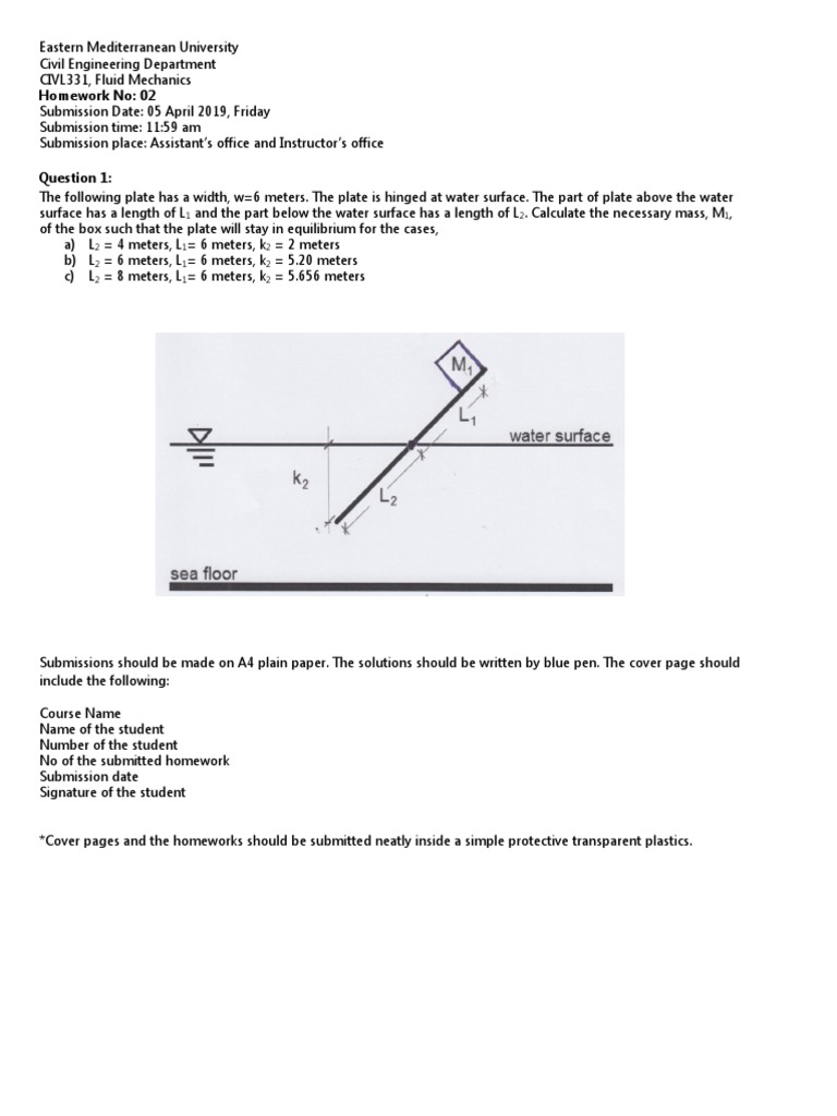 Homework No 2 Pdf