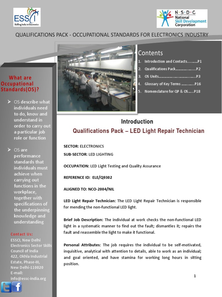 LED Light Repair Technician Guide | PDF | Safety | Electrostatic Discharge