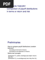 Mean Preserving Spread | PDF | Utility | Probability Theory
