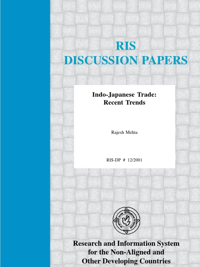 Indo Japan Trade Relations Pdf South Asia Non Tariff Barriers To