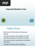 Essential Intrapartum Newborn Care (Einc) | PDF | Breastfeeding ...