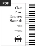 Happy Birthday - Easy Piano (Pre-Reading) | PDF