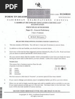 POB Paper 1 Resources and Answers | PDF | Career & Growth