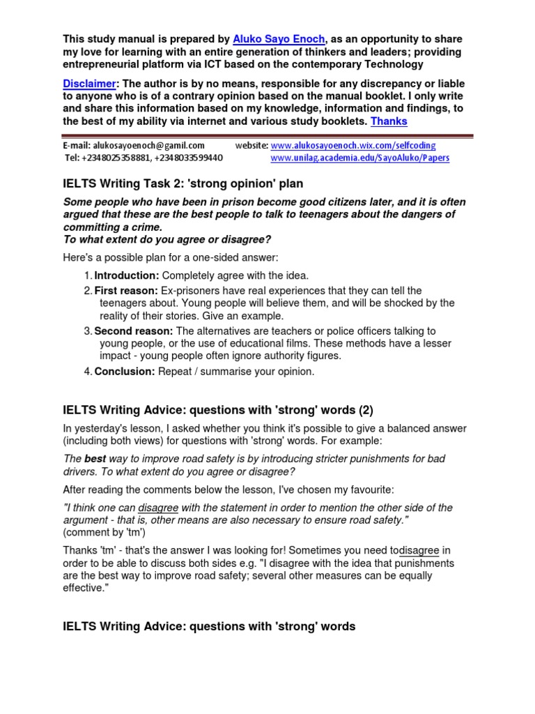 The General Writing Test - Task 2 PDF | PDF | Cinema Of The United ...