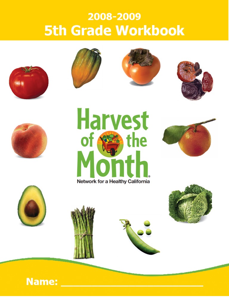 5th Grade Workbook | Vegetables | Fruit | Free 30-day Trial | Scribd