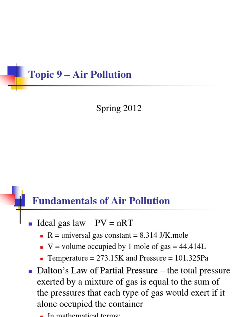 Understanding Air Pollution Sources and Effects | PDF | Greenhouse Gas ...