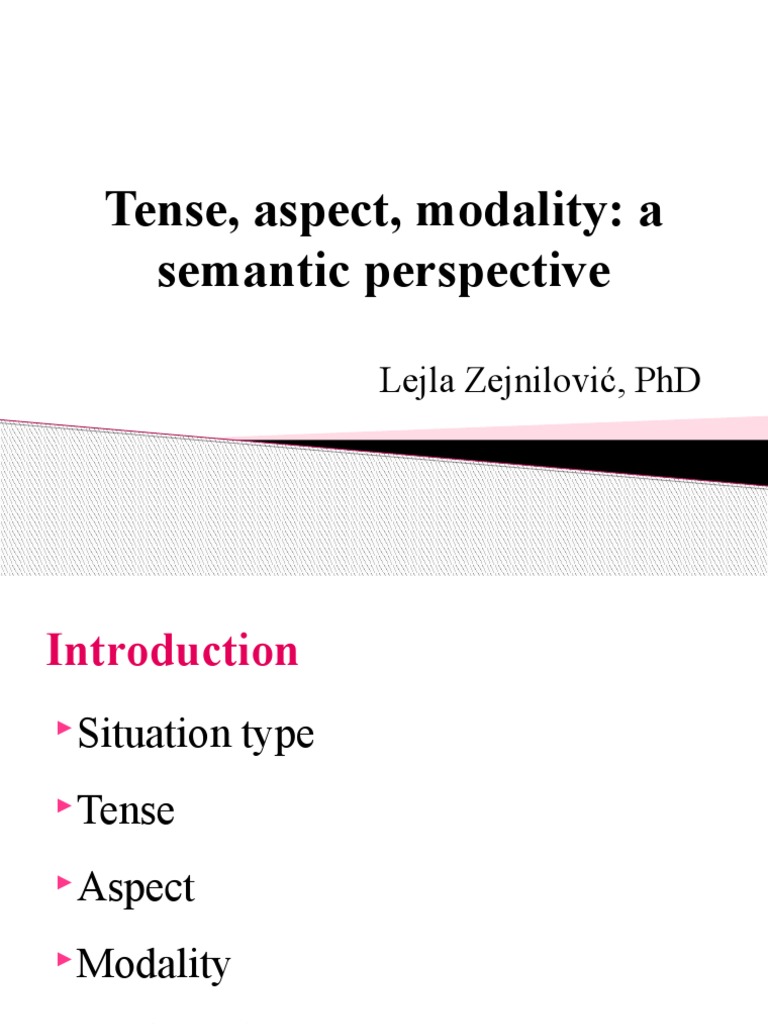 Tense Aspect Modality | PDF | Linguistic Morphology | Linguistics