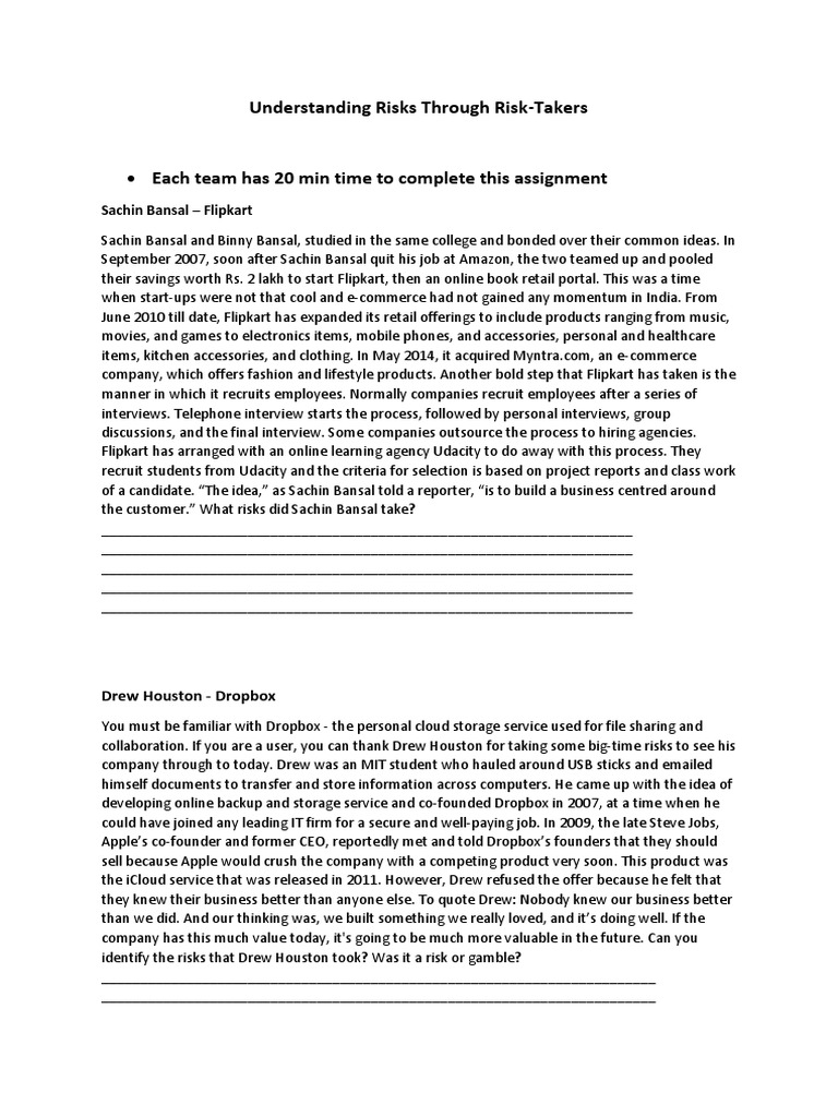 Understanding Risks Through Risk | PDF | World Wide Web | Internet & Web