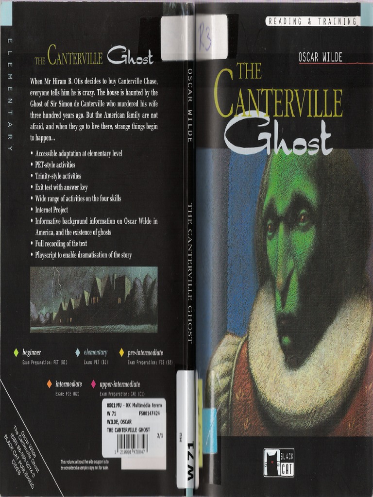 Oscar Wilde's "The Canterville Ghost" Study Guide | PDF | Ghosts ...