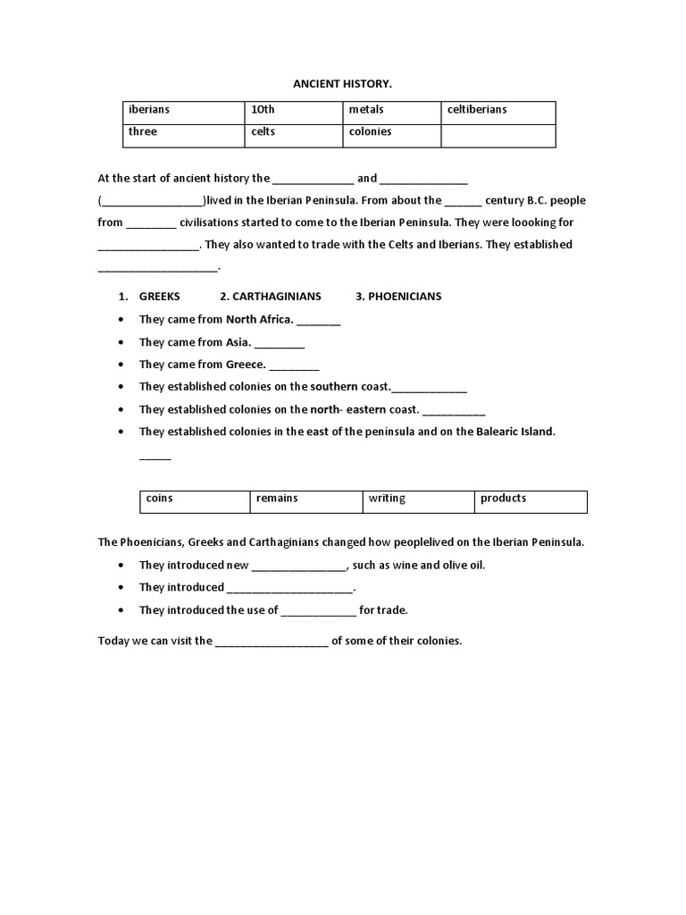 Ancient History PDF | PDF | Iberian Peninsula | Ancient History