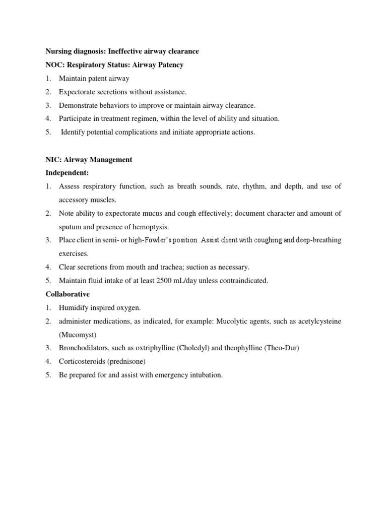 Nursing Care Plan for Tuberculosis | PDF | Infection | Respiratory Tract