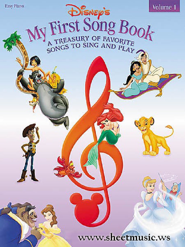 Disney's My First Songbook PDF | PDF