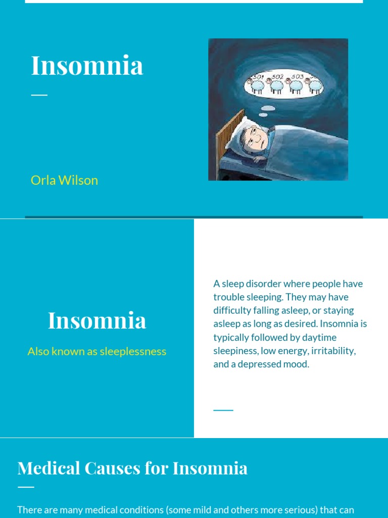 Insomnia Project | PDF | Insomnia | Sleep
