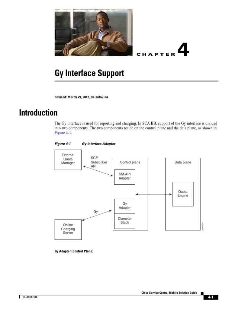 Gy Interface Support: Revised: March 29, 2012, OL-24167-04 | PDF ...
