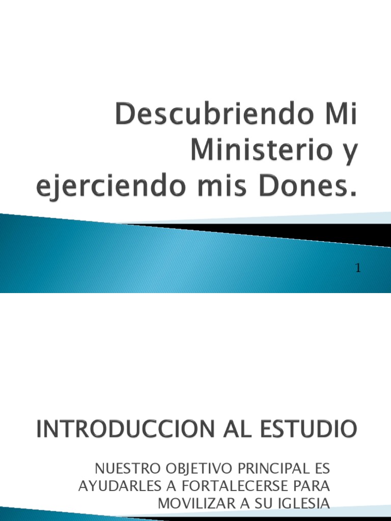 Descubriendo y Ejerciendo Mi Ministerio Version Movipres Oko | PDF ...